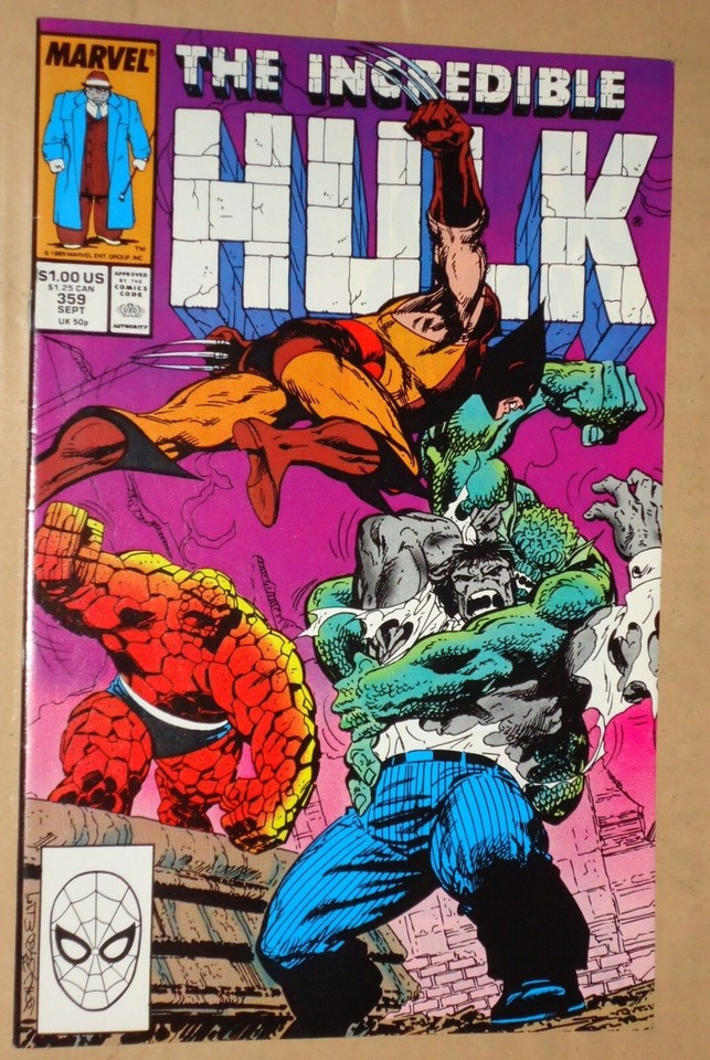Incredible Hulk 10 Comic Lot FN #350-359 | eBay