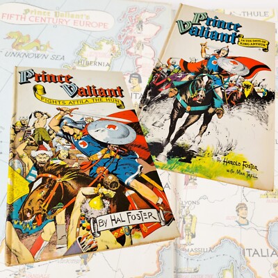 Prince Valiant by Hal Foster, Hastings House 1952 ~ First & Second Issues | eBay