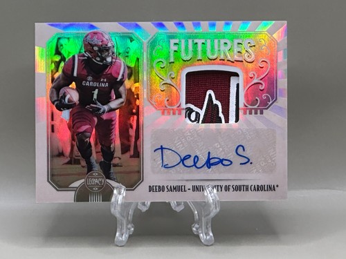 Deebo Samuel 2019 Panini Legacy Futures Rookie Logo Patch Auto #FP-DS ...