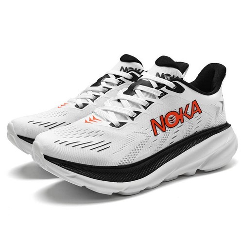 Noka Men’s Running Shoes – Breathable Mesh Sneakers, Thick Sole, All ...