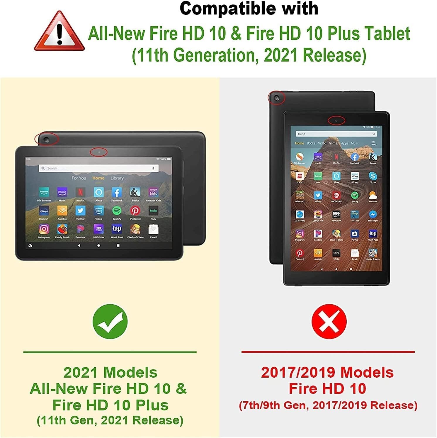 All New Kindle Fire HD 10 Tablet & Fire HD 10 plus (11Th Generation ...