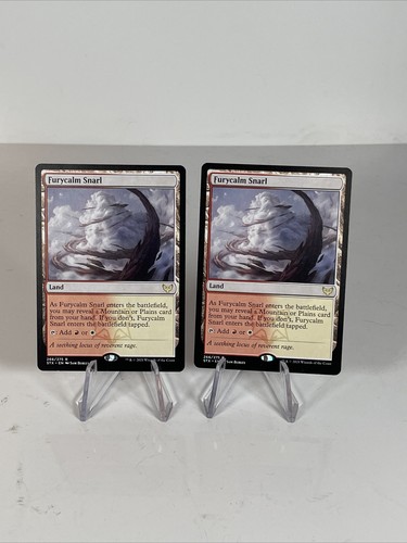 MTG, Magic the Gathering, Near Mint, Strixhaven: Furycalm Snarl 2X | eBay