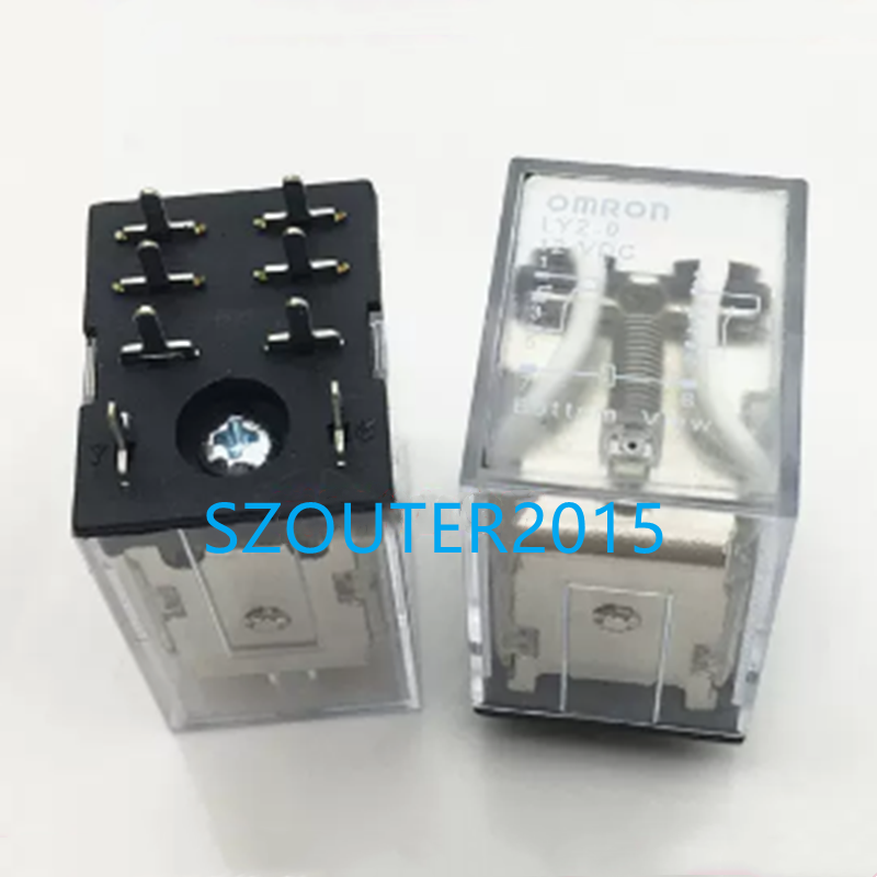1PCS LY2-0 12VDC Power Relay DPDT 12VDC 10A 8PINS NEW | eBay