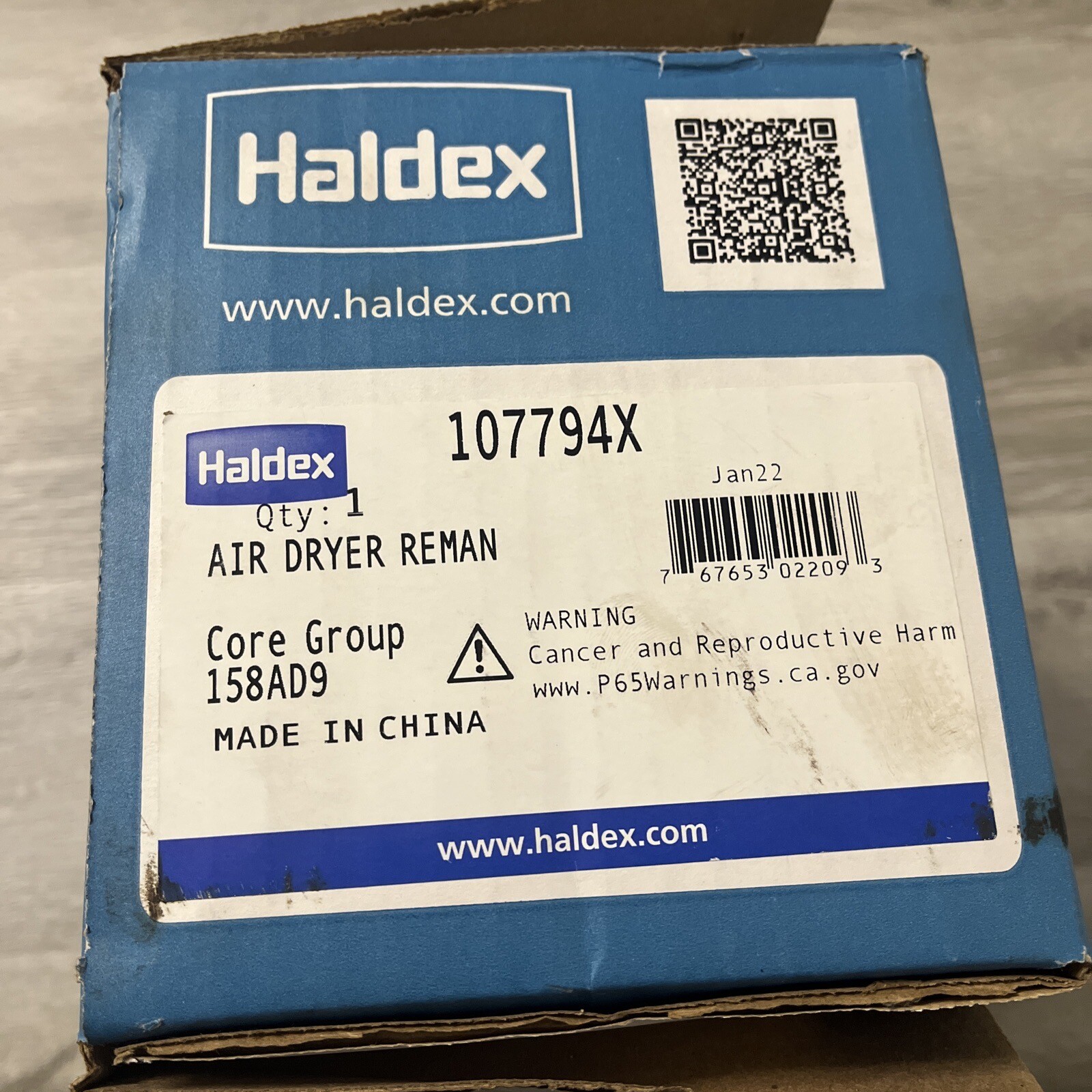 Haldex 107794X Remanufactured Air Dryer Cartridge for sale online | eBay