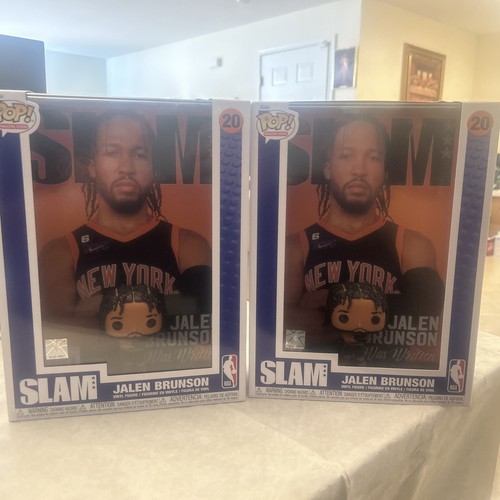 Jalen Brunson Funko Pop! NBA Slam Magazine Cover #20 New York Knicks ...