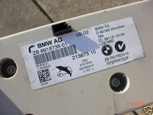 BMW OEM E65 E66 745Li 745i 760Li ANTENNA MODULE 745 750 | eBay