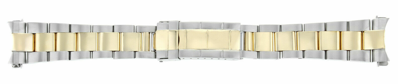 20MM 18K/SS Oyster Watch Band Strap For Rolex Submariner Gold Through ...
