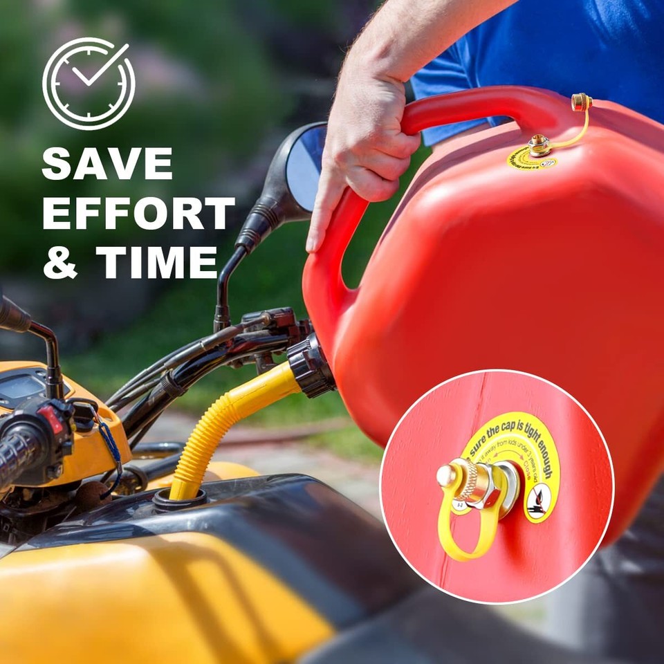 Magicfour Fuel Gas Can Vent Caps 6 Pack Fuel Gas Tank Vent Caps Gas Can ...