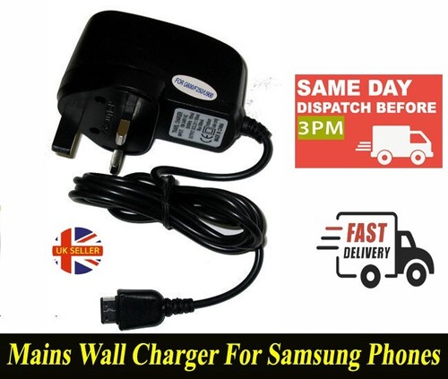Mains Wall Charger For Samsung GT-E1200 E1190 E1150 E2121 B2100 E1080i ...
