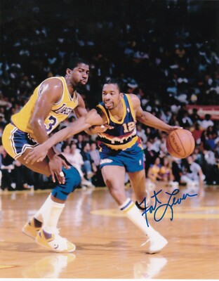 FAT LEVER DENVER NUGGETS ACTION SIGNED 8x10 | eBay