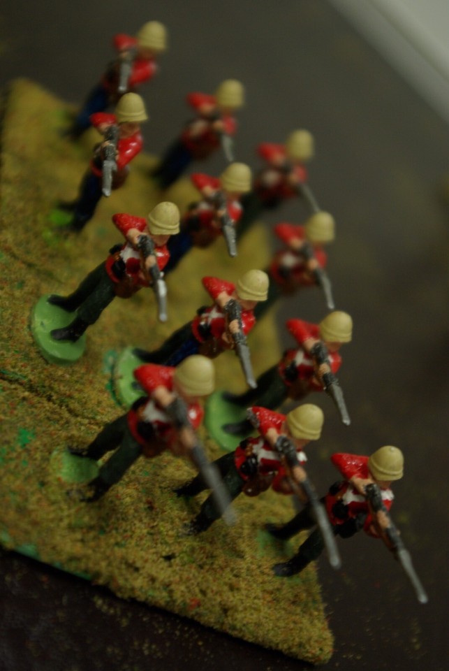28mm Well Painted Zulu War British Ral Partha 28mm metal 1983 models | eBay