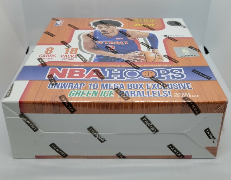 2021-22 Panini NBA Hoops Basketball Mega Box FANATICS EXCLUSIVE ...