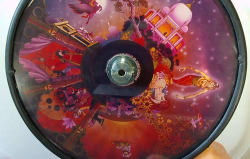 VINTAGE PROJECTION PSYCHEDELIQUE ARABESQUE WHEEL 1976 PLUTO ELECTRONICS ...