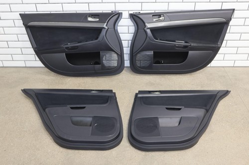 08-13 Mitsubishi Lancer EVO X GSR Interior Door Trim panels Set of 4 ...