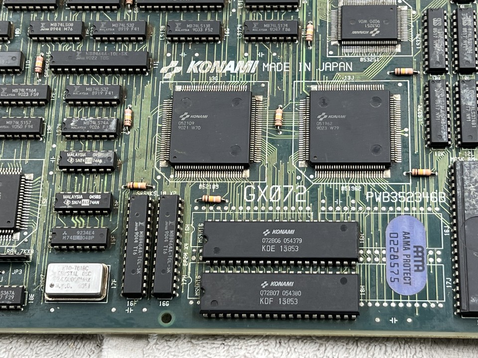 Konami The Simpsons arcade Jamma PCB, graphics okay, for repair, see ...