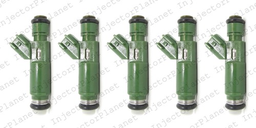 Set of 5 DENSO 3900 Injector 2001-2007 Volvo V70 2.4L B5244S2 9470229 ...