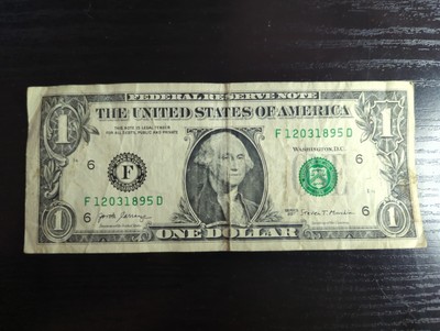 1 dollar bill birthday note - Dec 3rd 1895 - F12031895 - series 2017 | eBay