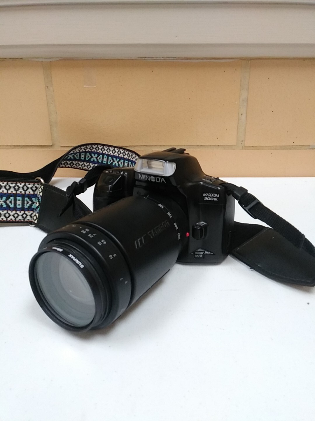 Minolta Maxxum 300si 35mm SLR Film Camera W/ Tamron 70-300mm 1:4-5.6 ...