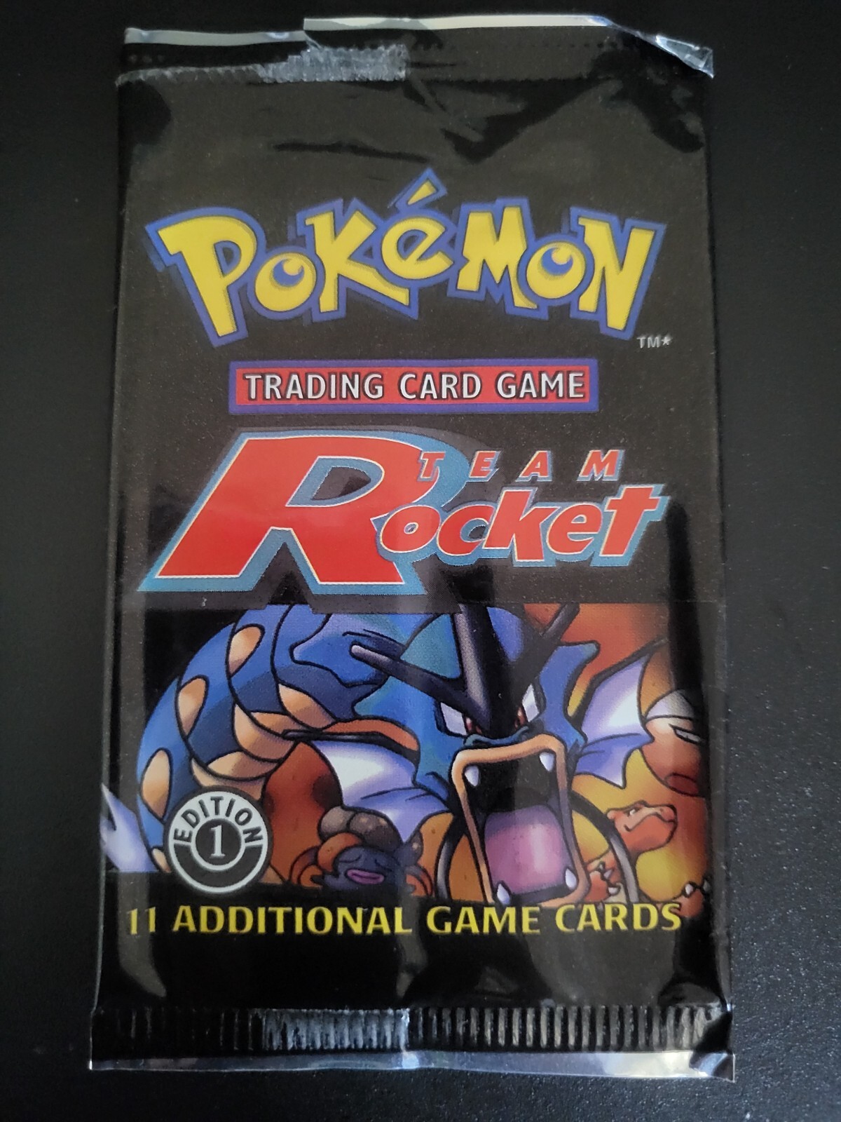 Pokémon TCG Team Rocket 1st Edition Booster Wrapper/Box Top - Choose ...