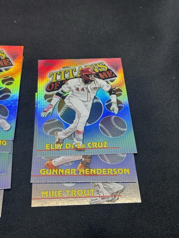 2026 Topps Series 1 Baseball TITANS OF THE GAME Insert (Lot of 39 cards ...