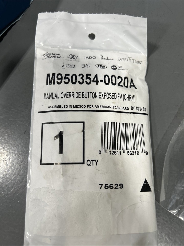 M950354-0020A Manual Override Button For American Standard Selectronic ...