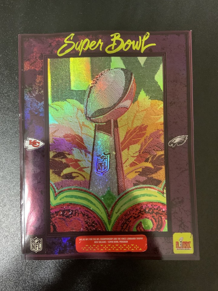 Official Super Bowl LIX Program New Orleans 2025 Holograph Stadium ...