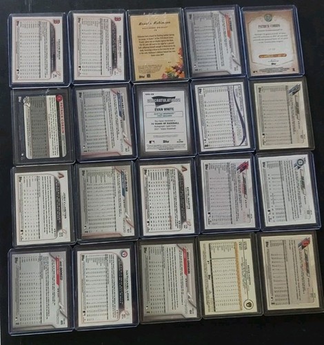 Topps Numbered Baseball Card Lot (20) | eBay