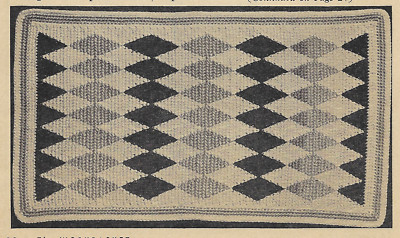 vintage, Pow Wow Rug crochet pattern instructions | eBay