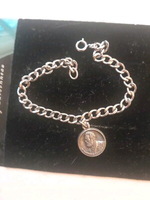 Vintage CTO sterling silver Alexander Graham Bell Bracelet Charm | eBay