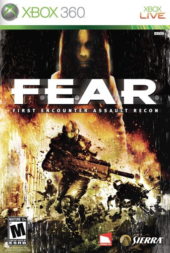 Fear F.E.A.R. (Xbox 360) Case & Game Disc Near Mint Tested Blockbuster ...