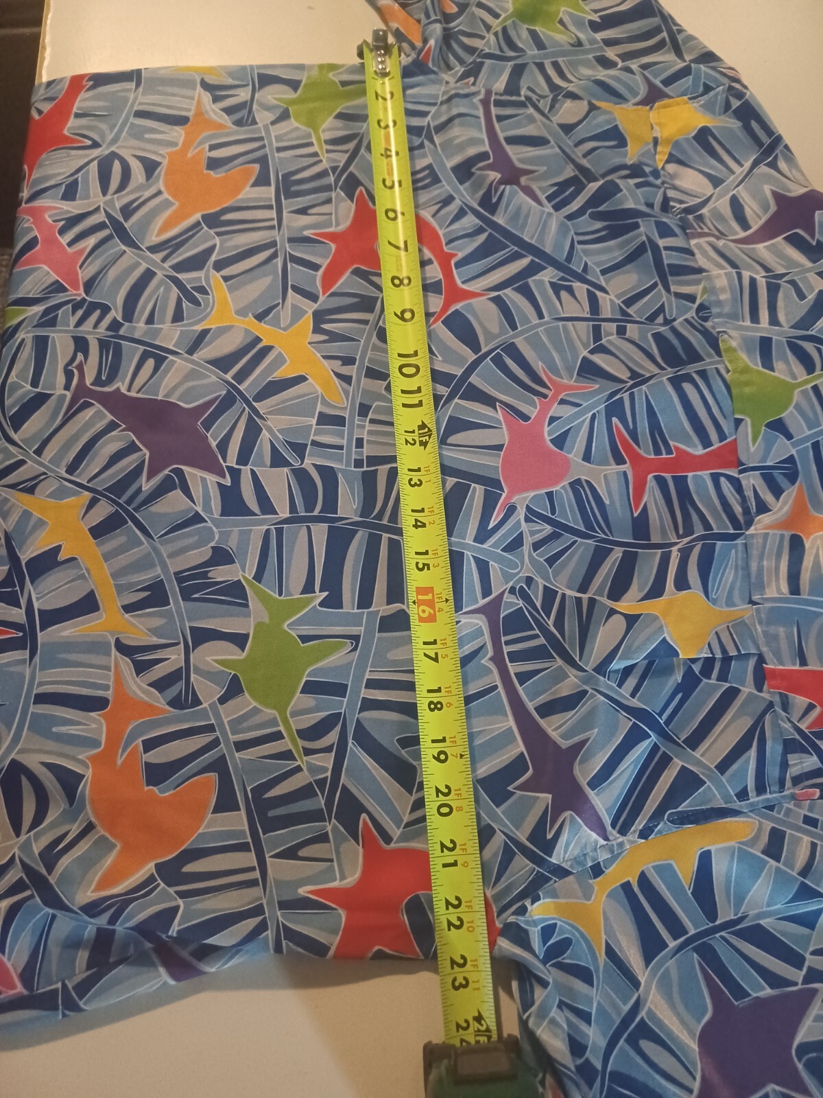 Loudmouth Golf Men's Medium Shirt - Fun Shark Pattern 🦈 ⛳️ | eBay