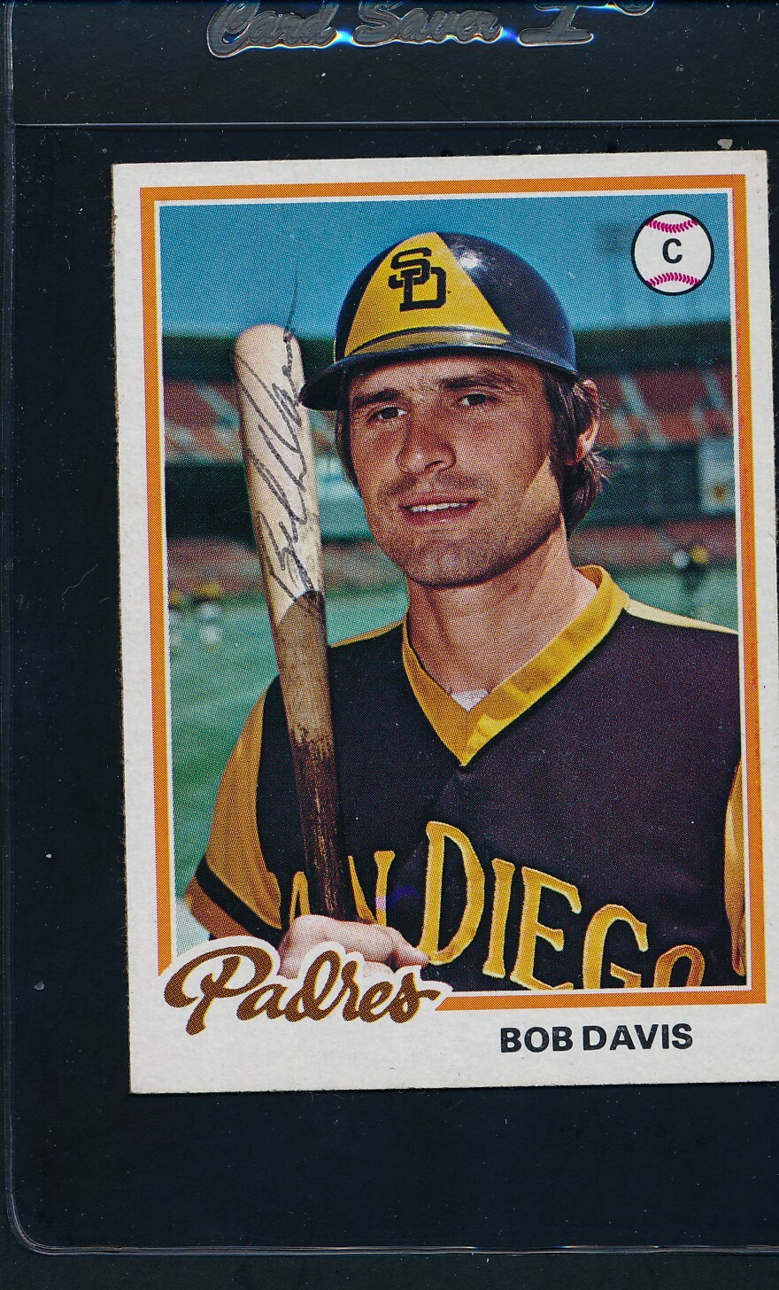 1978 Topps #713 Bob Davis Padres Signed Auto *48164 | eBay