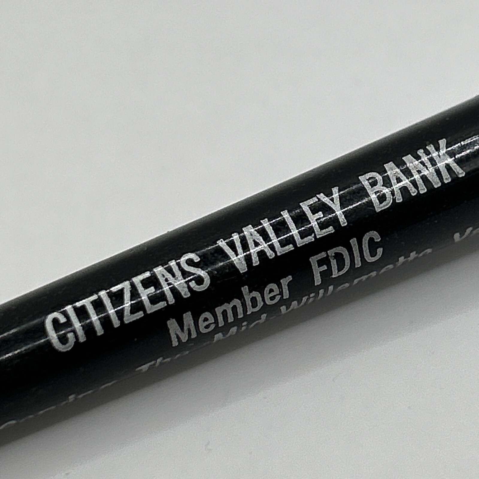 VTG Ballpoint Pen Citizens Valley Bank Mid-Willamette Valley Oregon | eBay