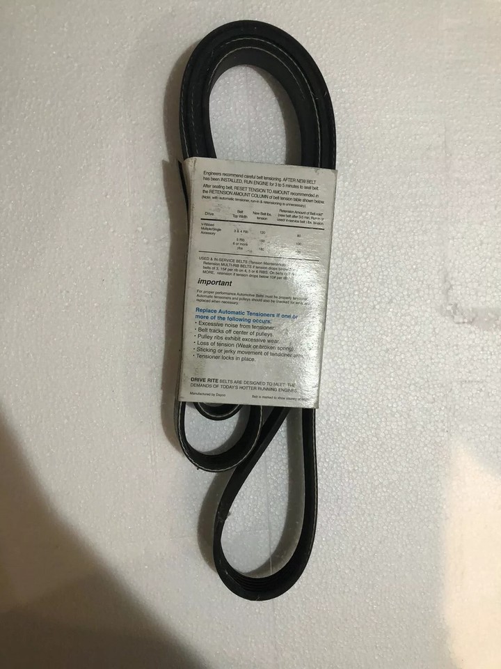 drive rite automotive v-ribbed belt 5060880DR 880k6dr | eBay