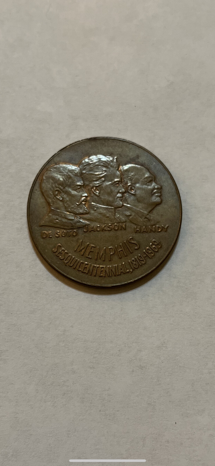 Memphis Sesquicentennial 1819-1969/Shelby County Memphis, Tennessee ...