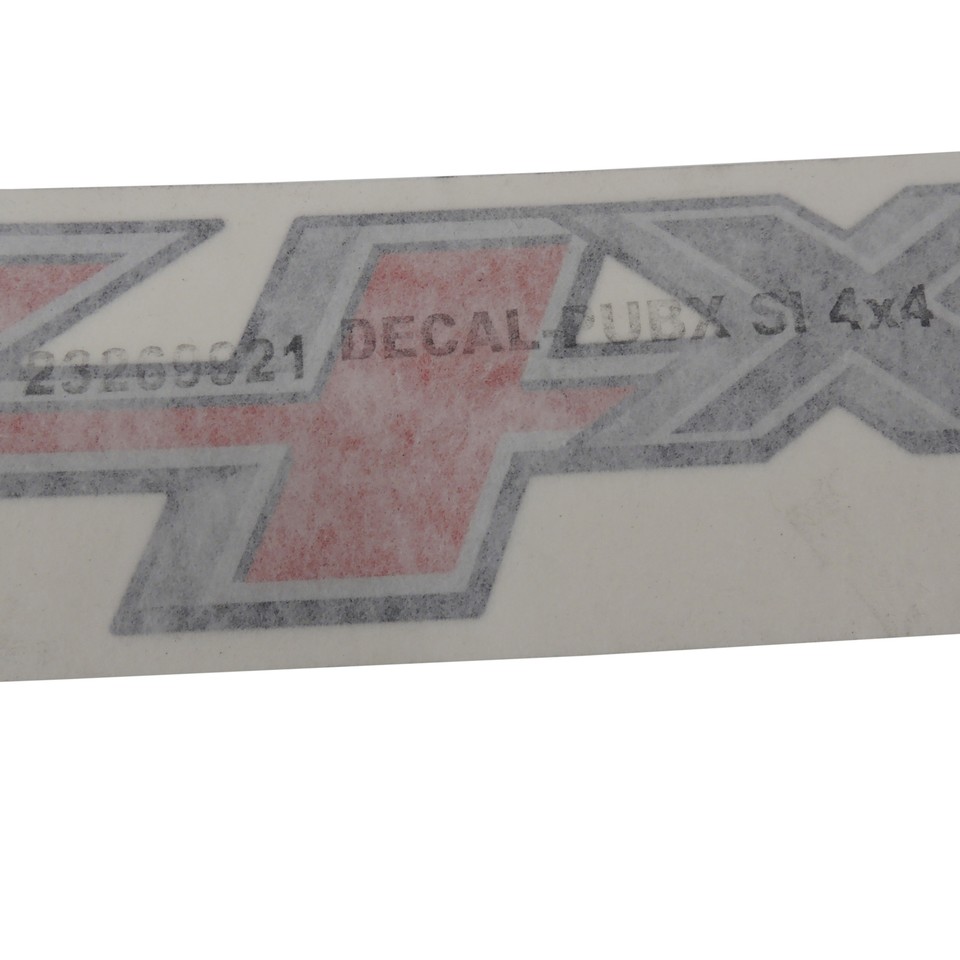 23269921 2015-2017 GM Silverado Colorado Pickup Bed Decal/Sticker 4X4 ...