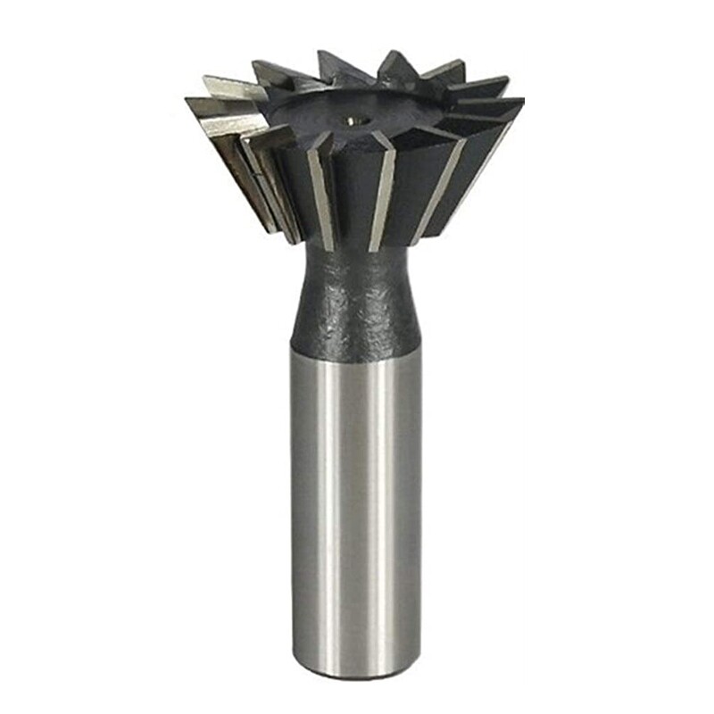 Router Bit 45 55 60° Dovetail Milling Cutter High Speed Steel Straight ...