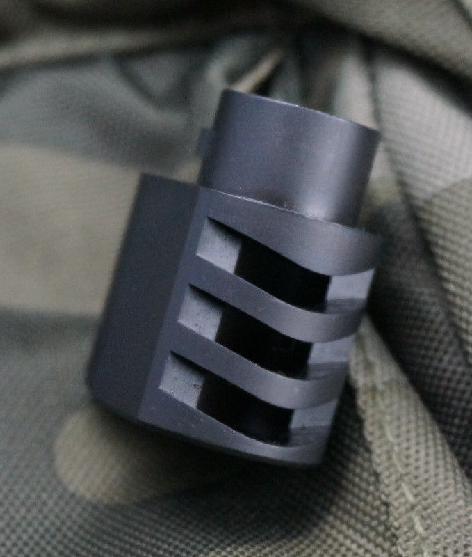 1911 .45 acp Mil-Spec muzzle brake BLACK COMMANDER PREDATOR compensator ...
