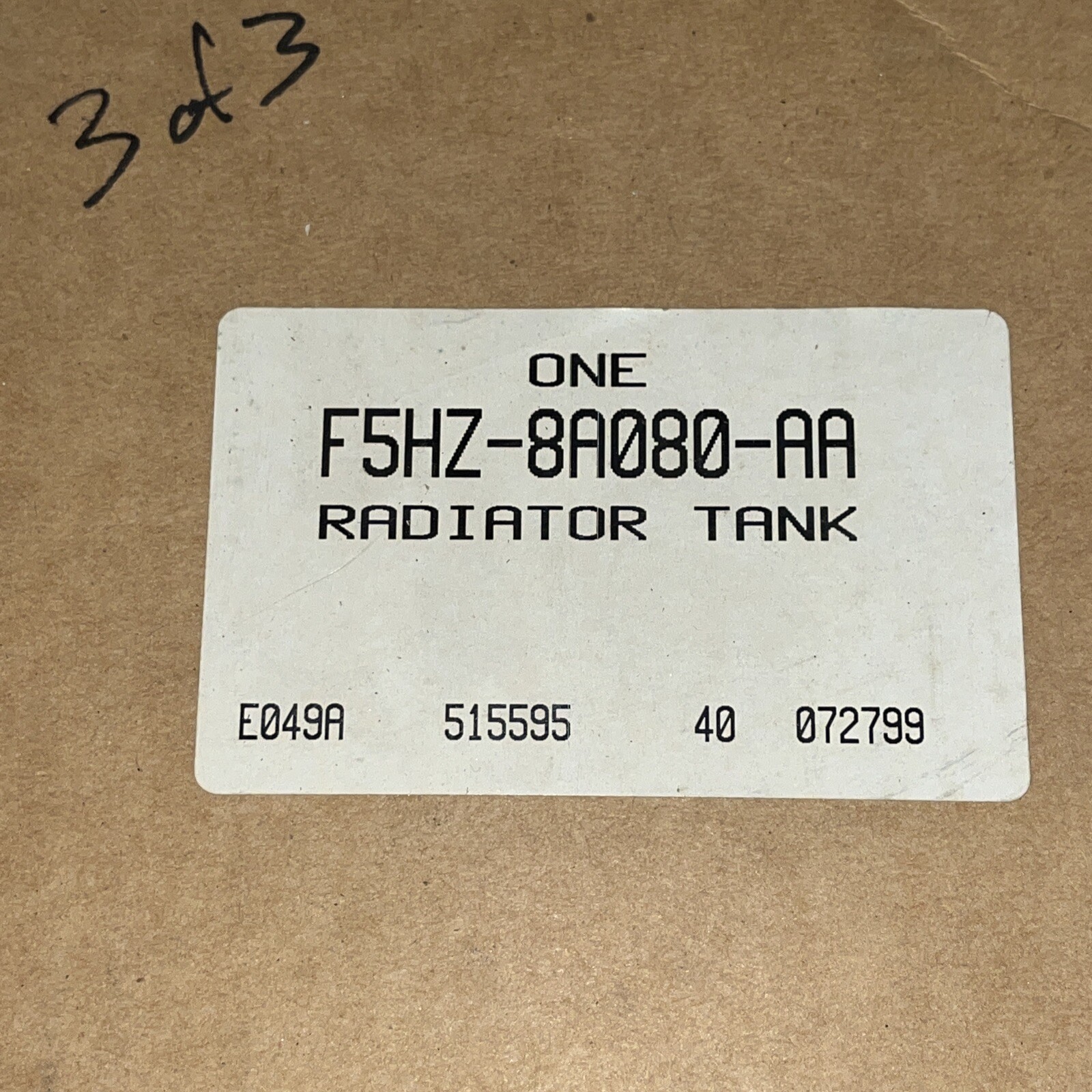 FORD OEM TANK ASY - RADIATOR OVERFLOW F5HZ*8A080*AA for sale online | eBay