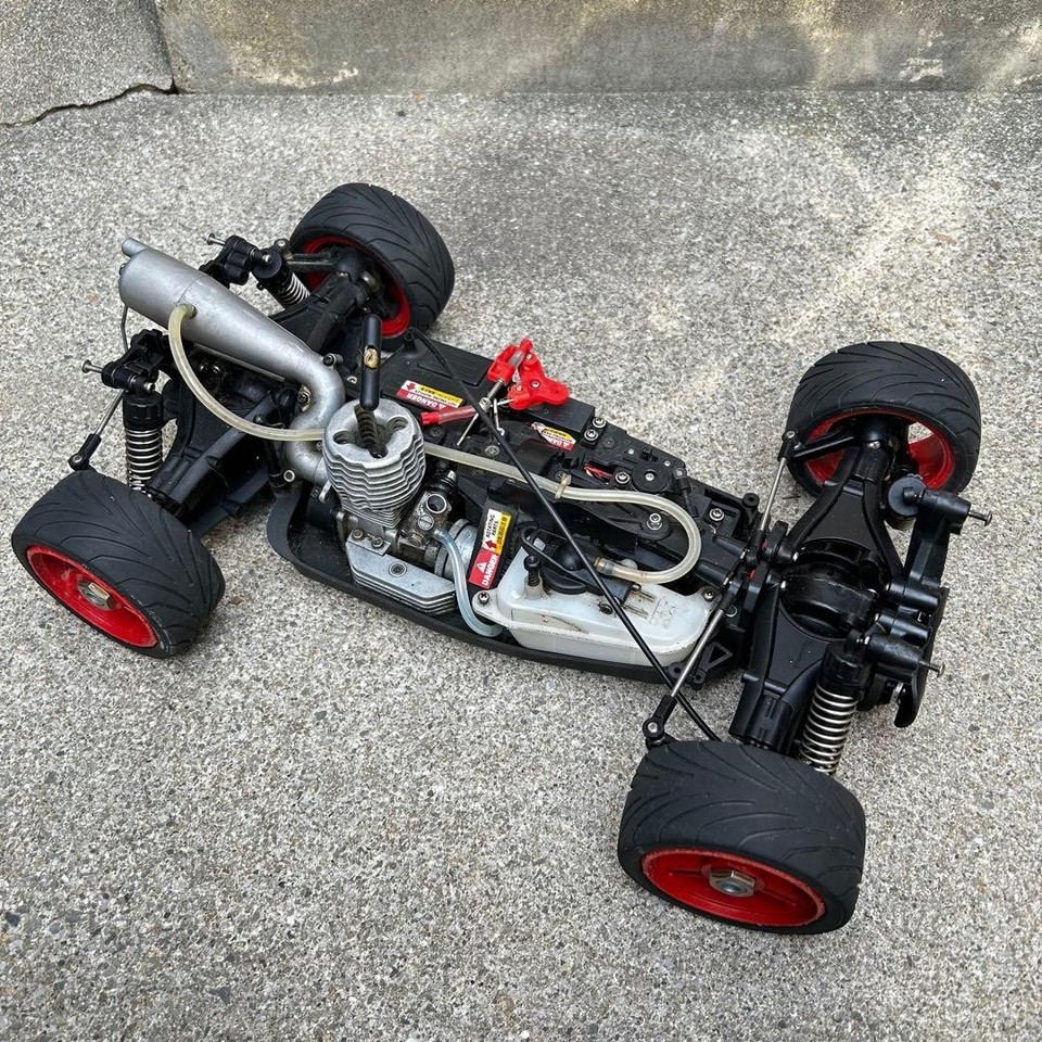 Tamiya Nitro Thunder NDF-01 RC Buggy 4WD Engine Remote Control Car AS ...