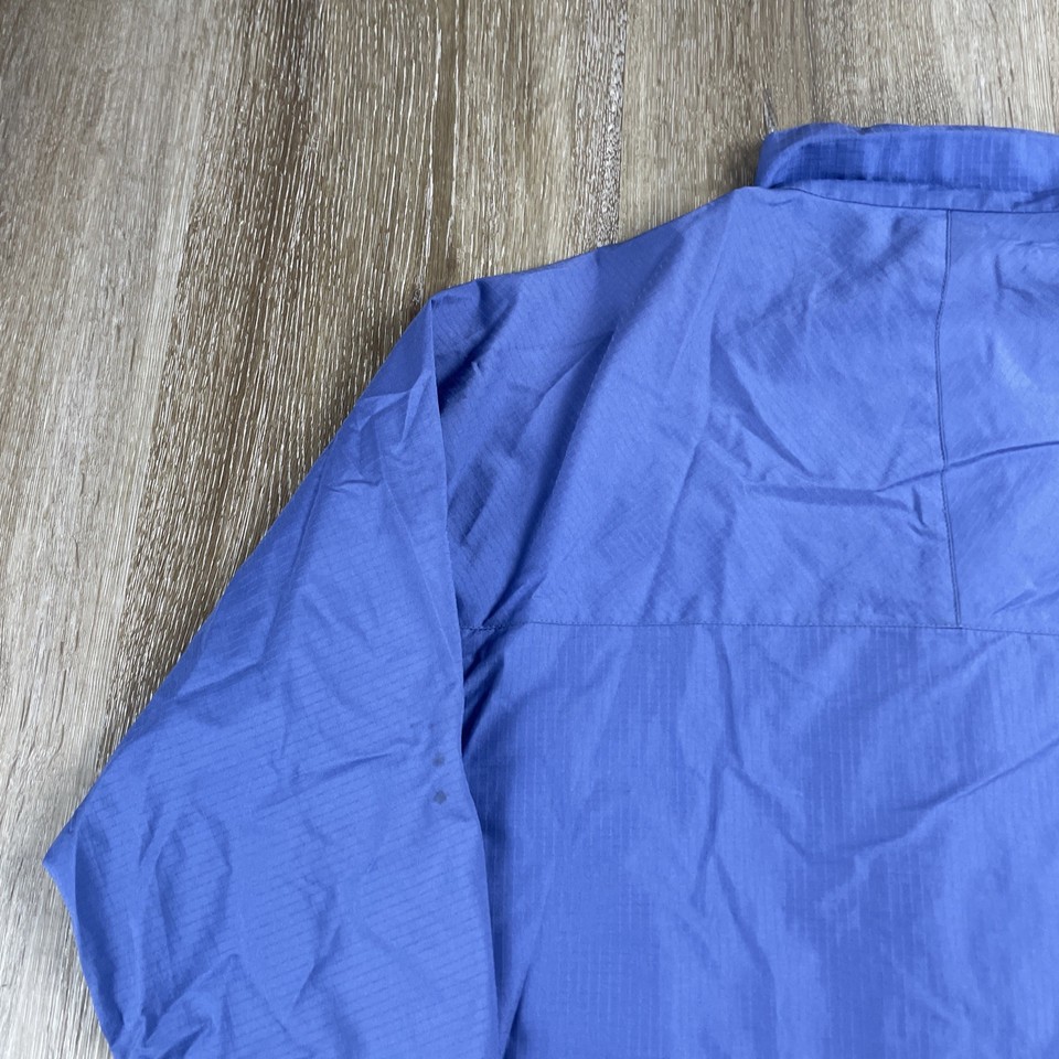 Vintage Patagonia Women's Velocity Shell Blue Nylon Red Collar ...