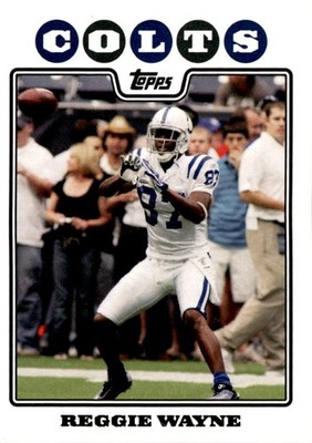 2008 Topps #138 Reggie Wayne Indianapolis Colts | eBay