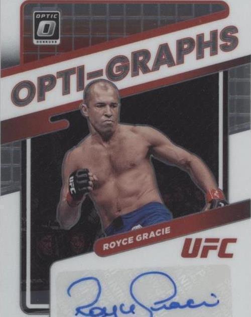 2022 Panini Donruss Optic UFC - Opti-Graphs Royce Gracie #OG-RGC (AU ...