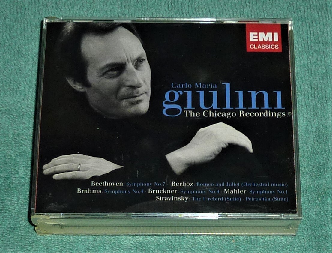 4 x CD SET by CARLOS MARIA GIULINI "THE CHICAGO RECORDINGS" (2004) EMI ...