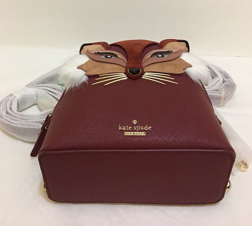 Kate Spade so Foxy binX Mini Fox Backpack Purse Crossbody Bag PXRU9242 ...
