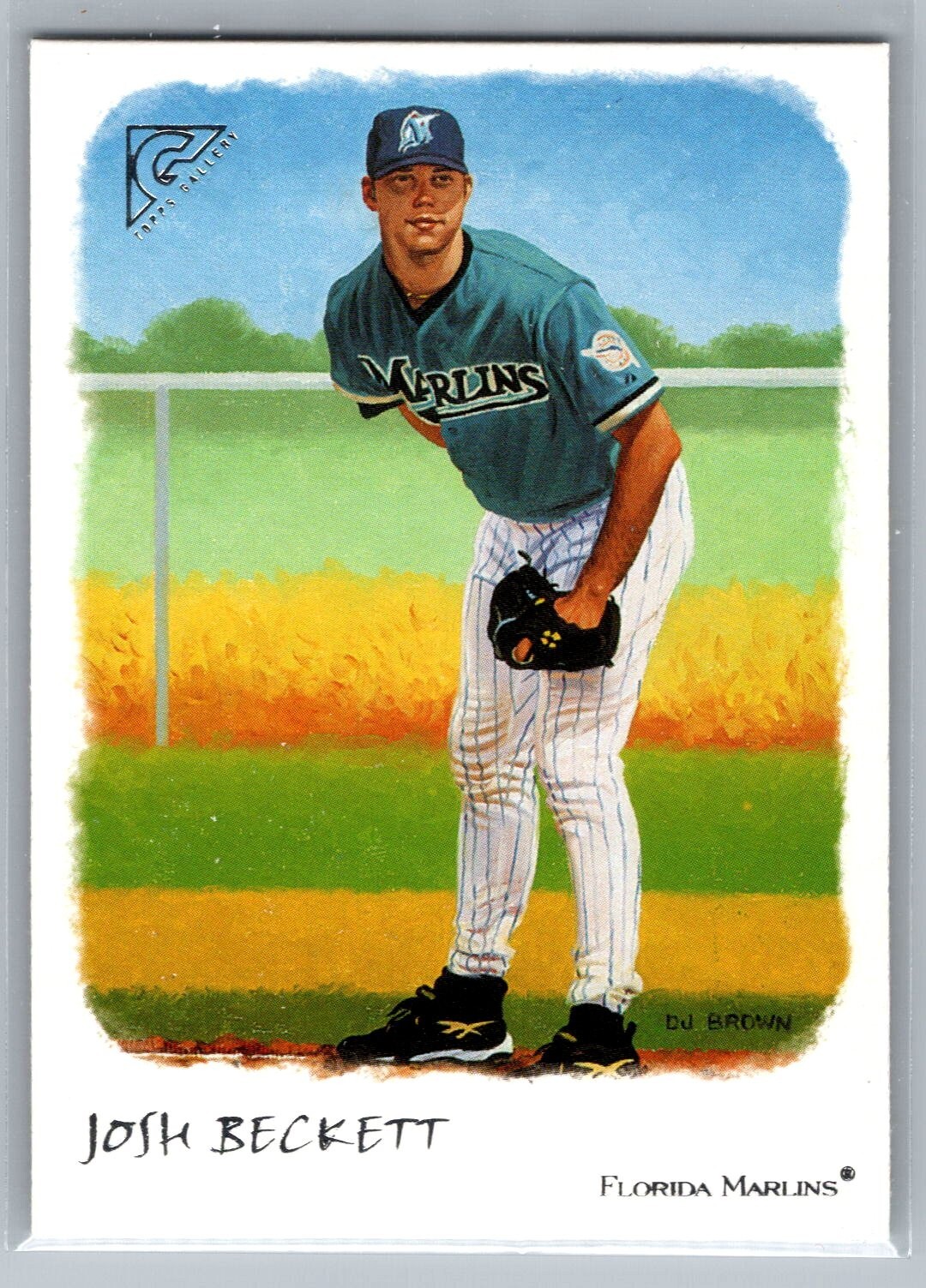 2002 TOPPS GALLERY CARD # 24 Josh Beckett - Florida Marlins | eBay