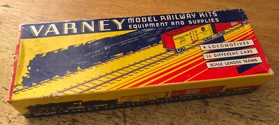 Varney Model Railway Kits Locomotive Trains Empty Box Refrigerator R-14 ...