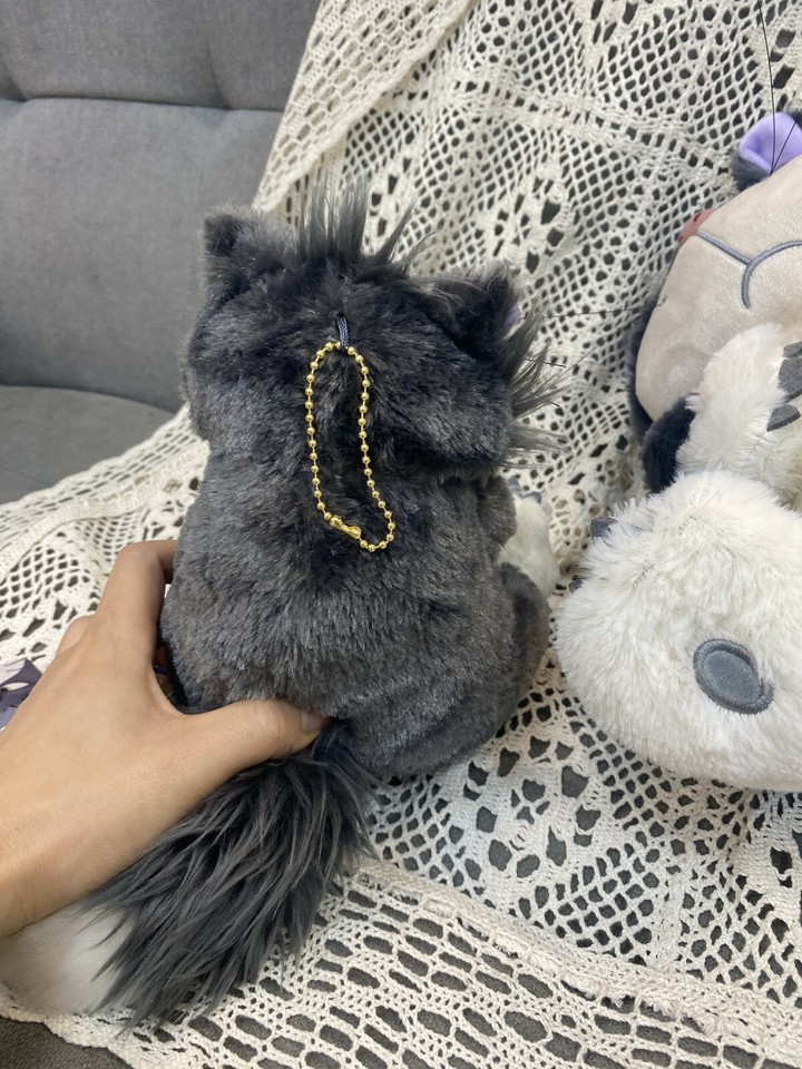 Disney Japan Lucifer Cat Keyring Keychain Cinderella Plush Toy 2022 ...
