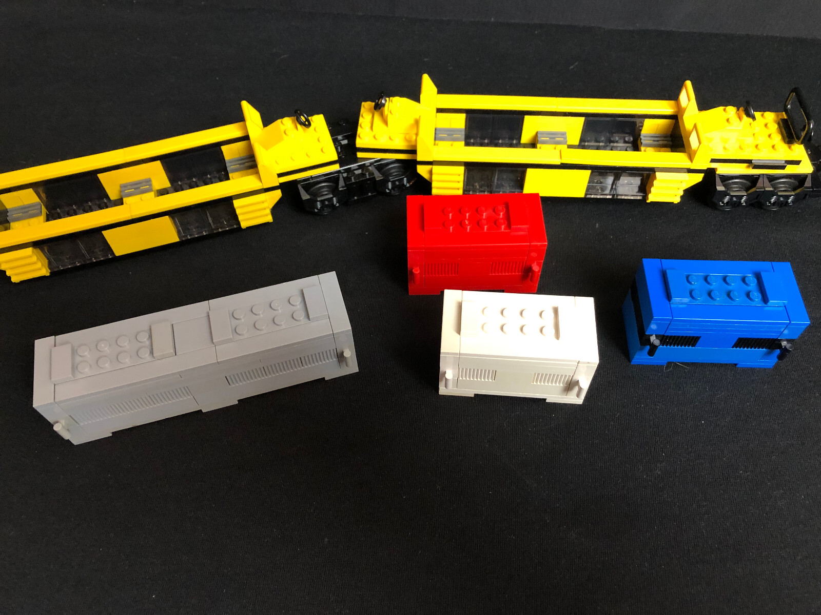 Lego 10170 TTX Intermodal Double-Stack Car Eisenbahn Güterwaggon | eBay