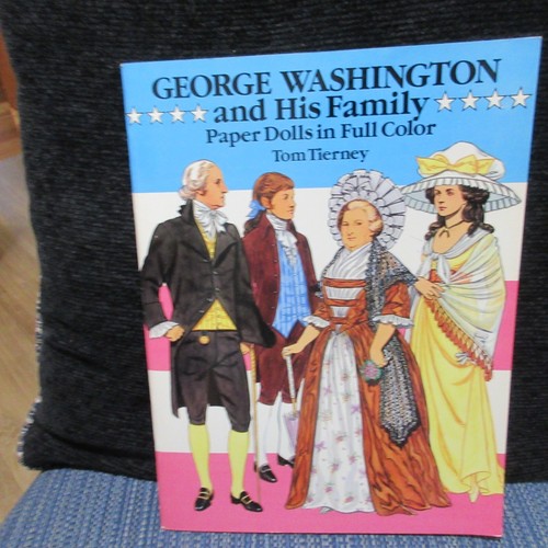 George Washington And His Family Paper Dolls Tom Tierney New Uncut | eBay